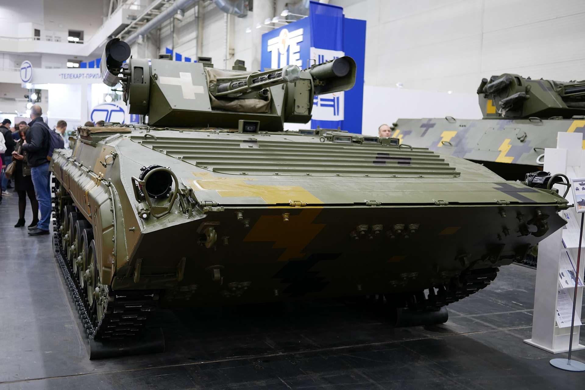Ukraine's Azov Brigade receives modernized BMP-1TS infantry fighting vehicles